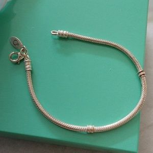 Pandora | Jewelry | Authentic Pandora Serpentine Snake Chain Bracelet ...